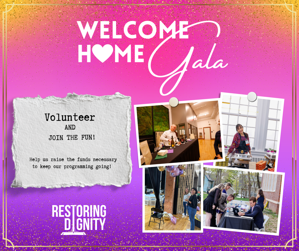 Volunteer at the 2025 Welcome Home Gala!